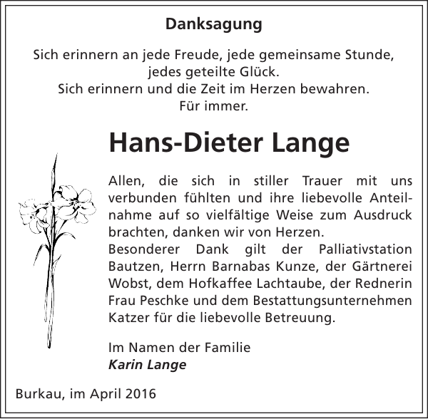 Hans Dieter Lange