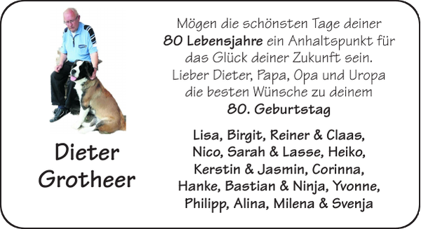 Lisa, Birgit, Reiner Claas,Nico, Sarah Lasse, Heiko,Kerstin Jasmin ...