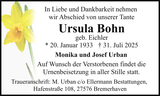 Nach Familienanzeigen suchen - Alle Trauerfälle